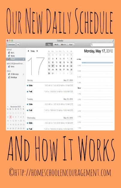 My New Daily Schedule and How It Works
