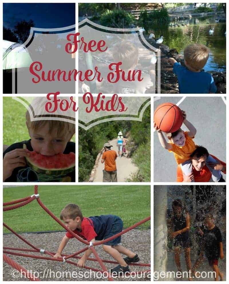 Top Ten Free Summer Fun Activities For Children