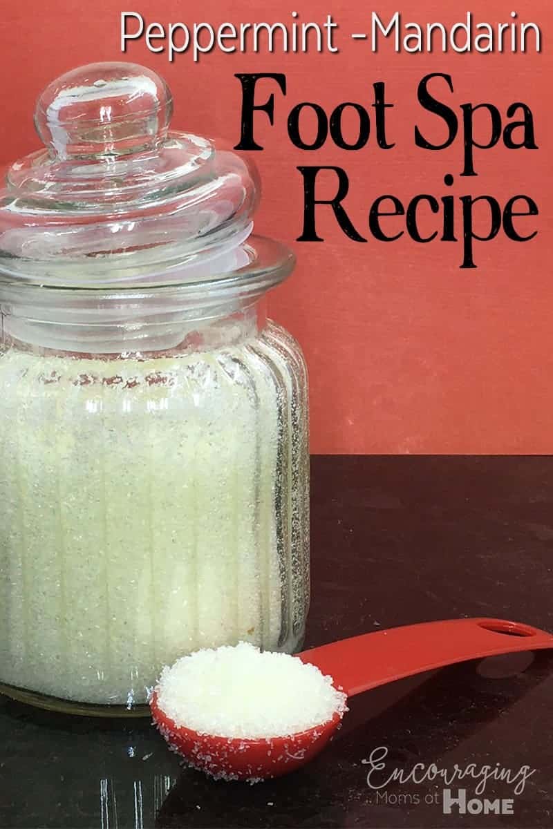 Peppermint Mandarin Foot Soak Recipe