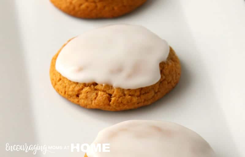 Frosted Soft Pumpkin Cookies Recipe