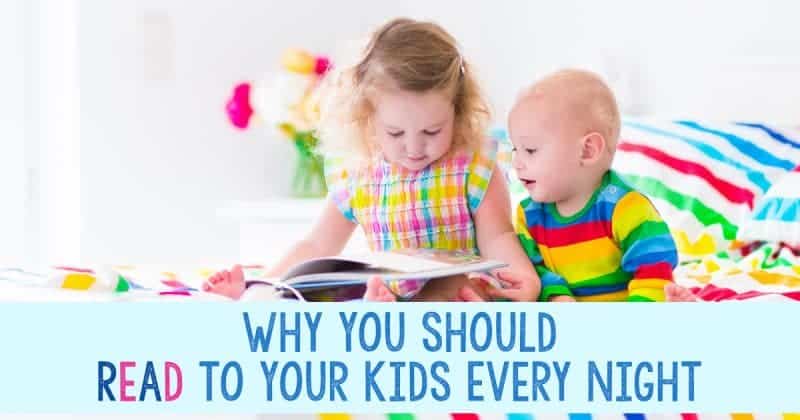 4 Reasons Why You Should Read To Your Kids Every Night