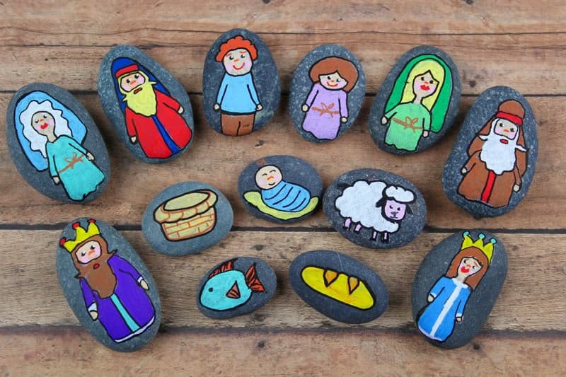 How Using Painted Rocks can help you Teach Bible Stories to your Kids