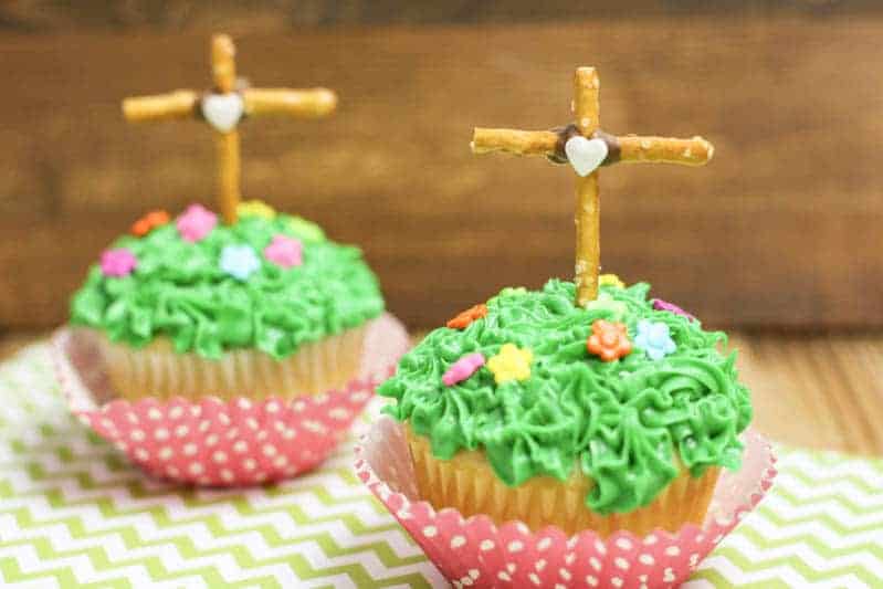 Christ-Focused Easter Baking with Cross Cupcakes Recipe